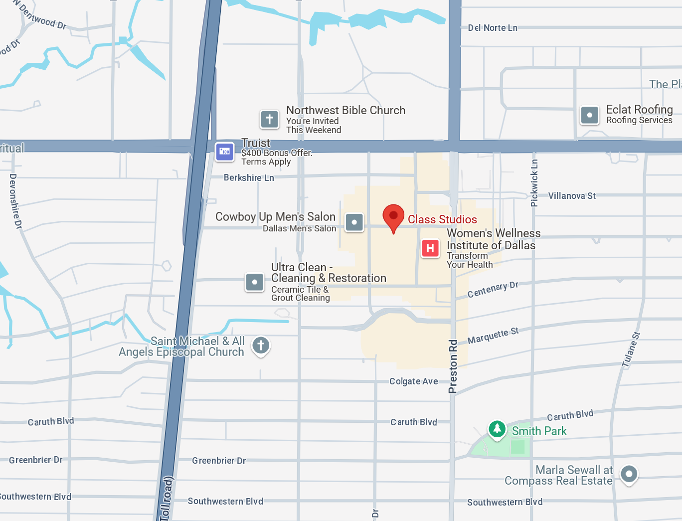 Locations - Class Studios